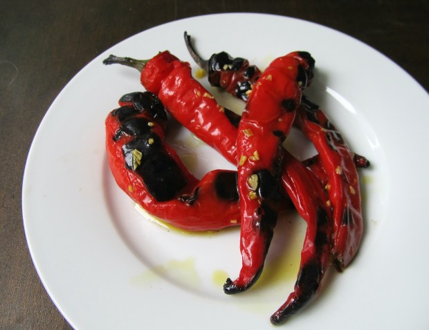 Grilled Jimmy Nardello Italian Peppers – The Roaming GastroGnome