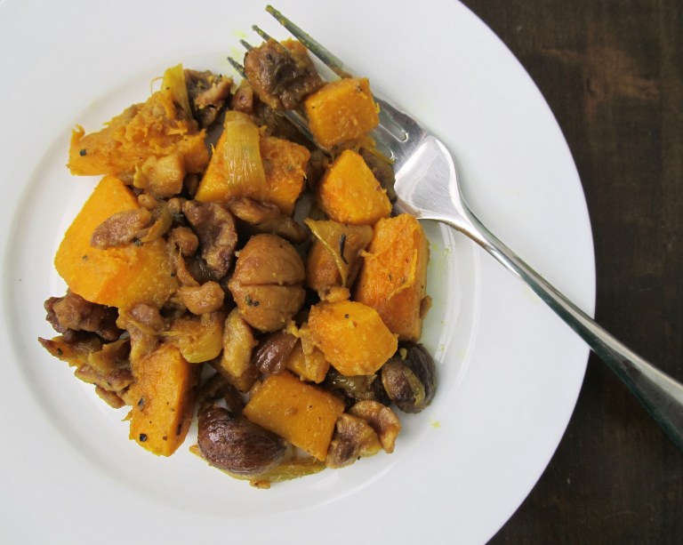Sautéed Pumpkin and Chestnuts – The Roaming GastroGnome